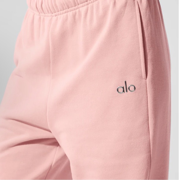 ALO Yoga | Pants & Jumpsuits | Alo Accolade Sweatpant Pink Quartz ...
